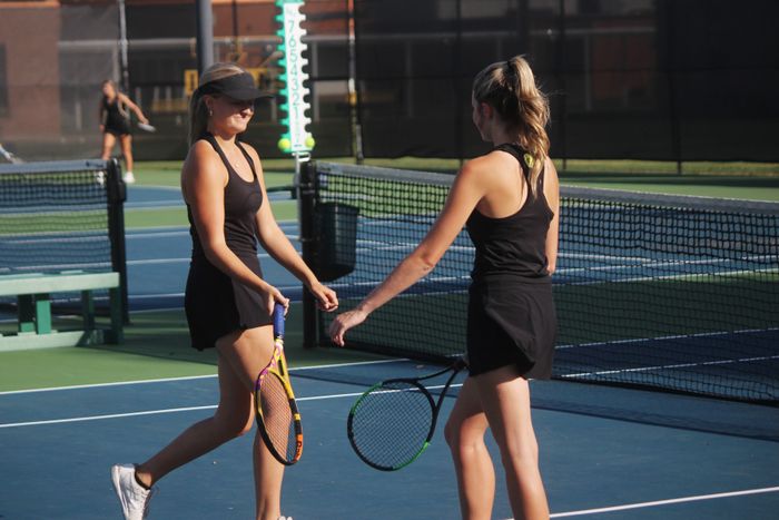 Kennett-Holcomb tennis honors seniors in home finale against Frederick...