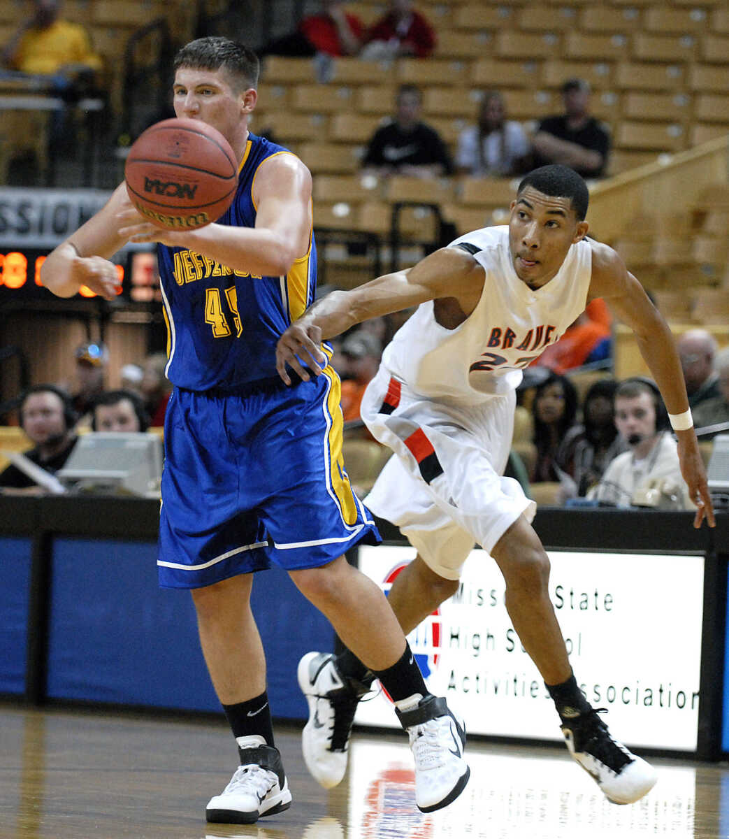 Class 1 State Basketball Semifinals - Scott County Central