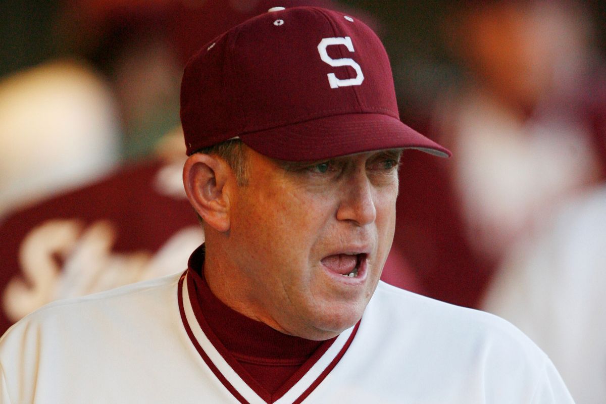 Former Stanford baseball coach Mark Marquess, who won 2 College World ...