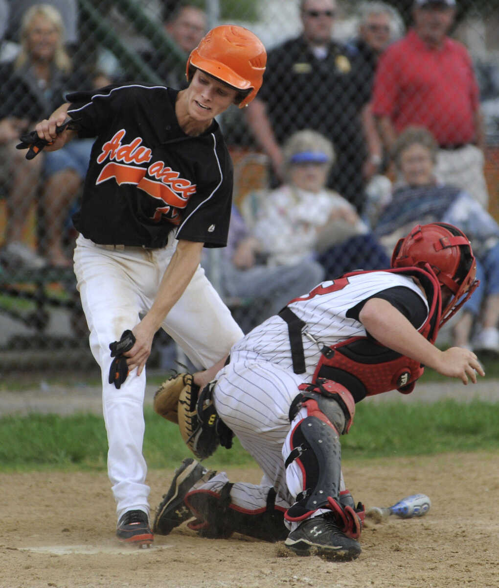 Chaffee vs. Advance baseball