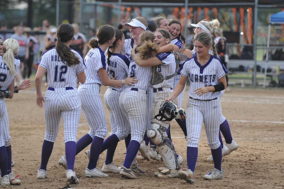 Holcomb softball rallies, knocks off Advance in high-scoring Class 1 q...