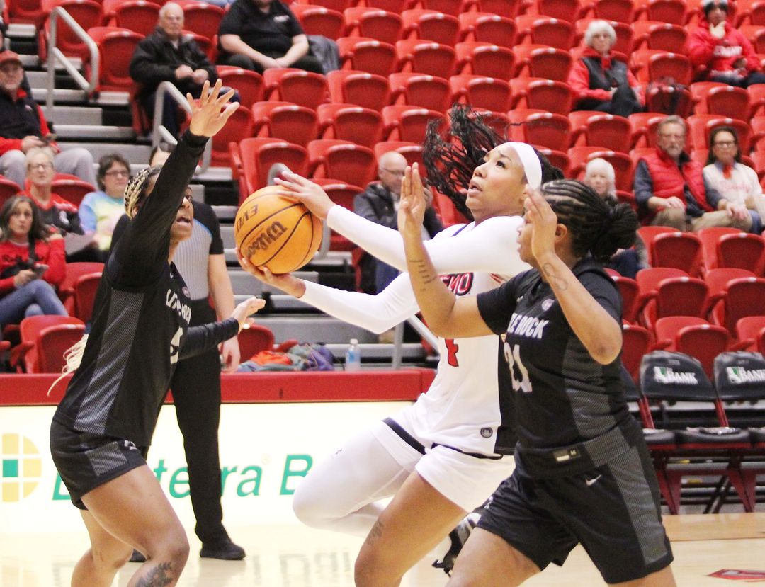 Refocused Redhawks bounce back from loss, defeat Little Rock 67-57