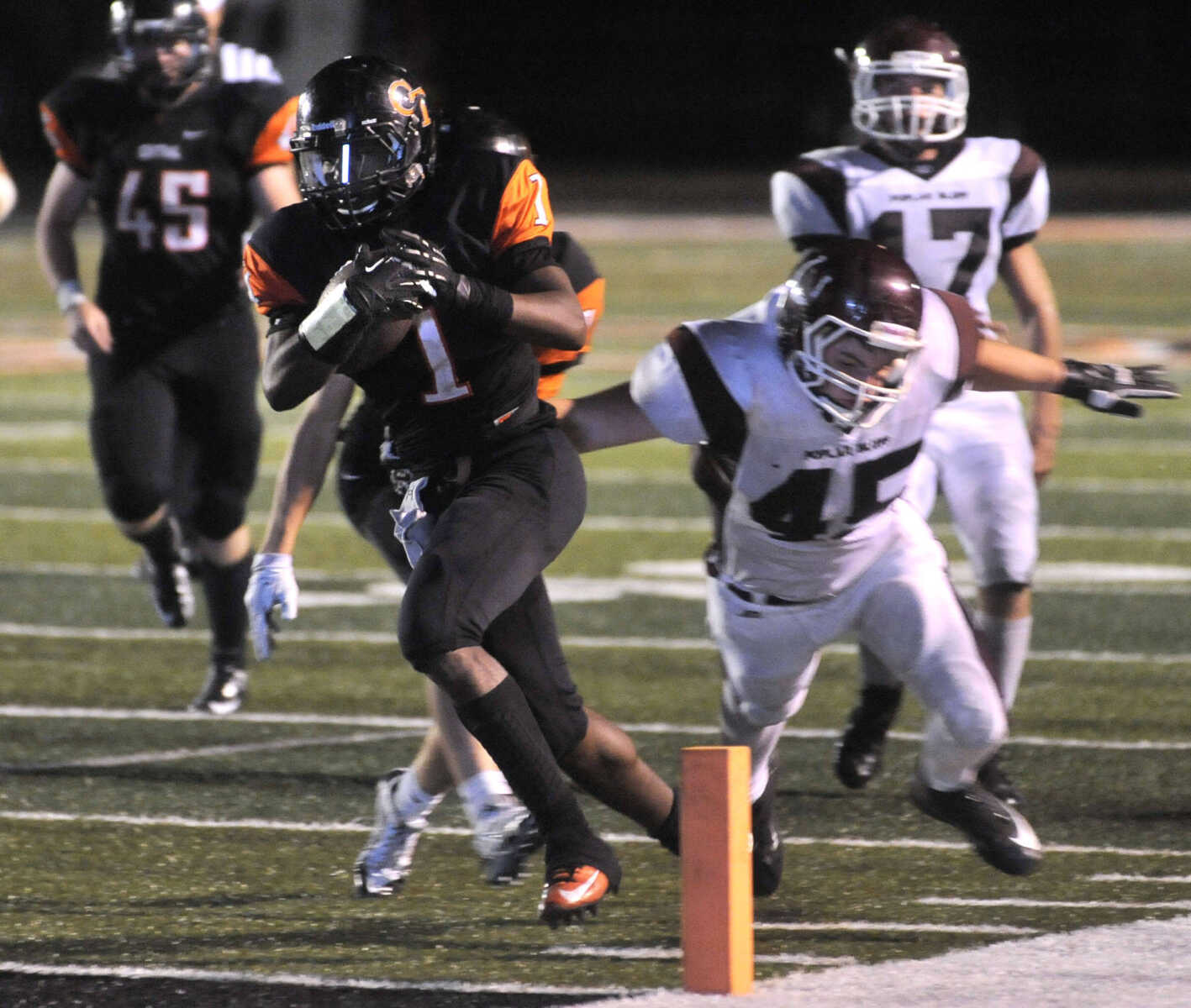 Central vs. Poplar Bluff football