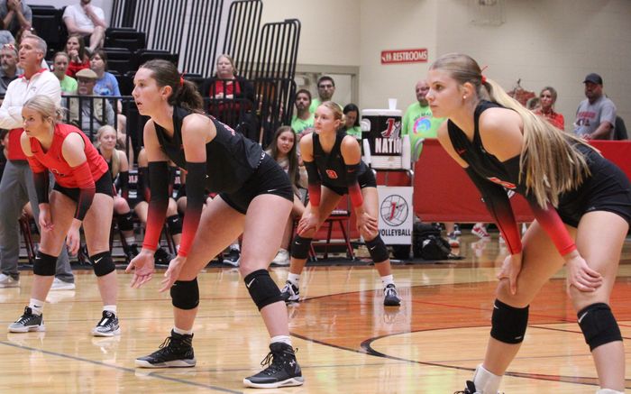 Jackson volleyball overcomes early setback to defeat Cor Jesu on Monda...