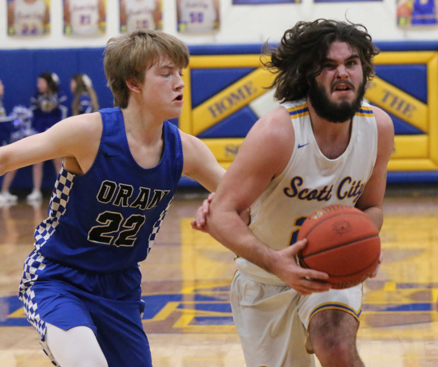 Scott City scores final dozen to defeat Oran