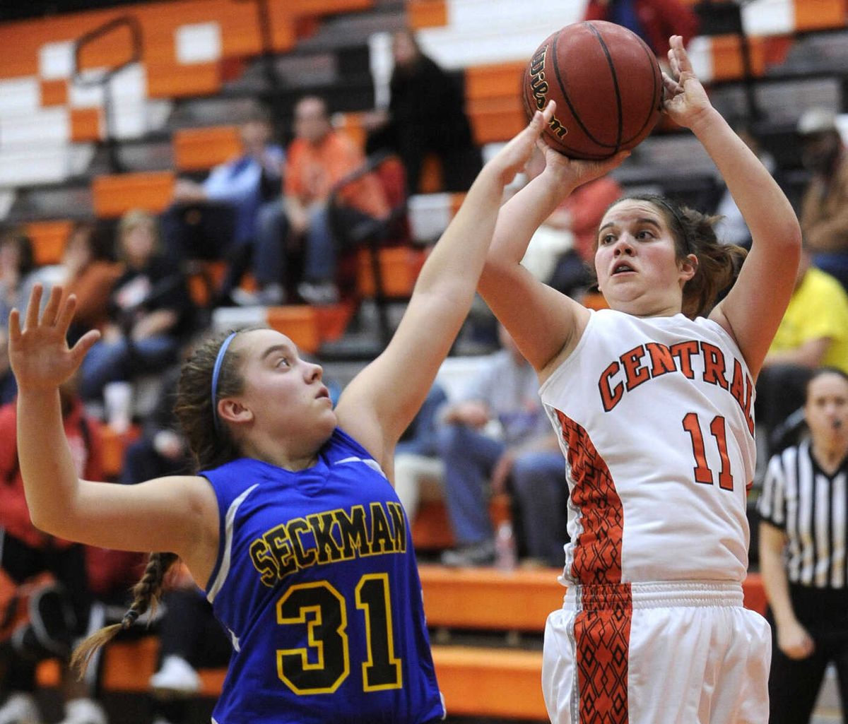 Central vs. Seckman girls basketball