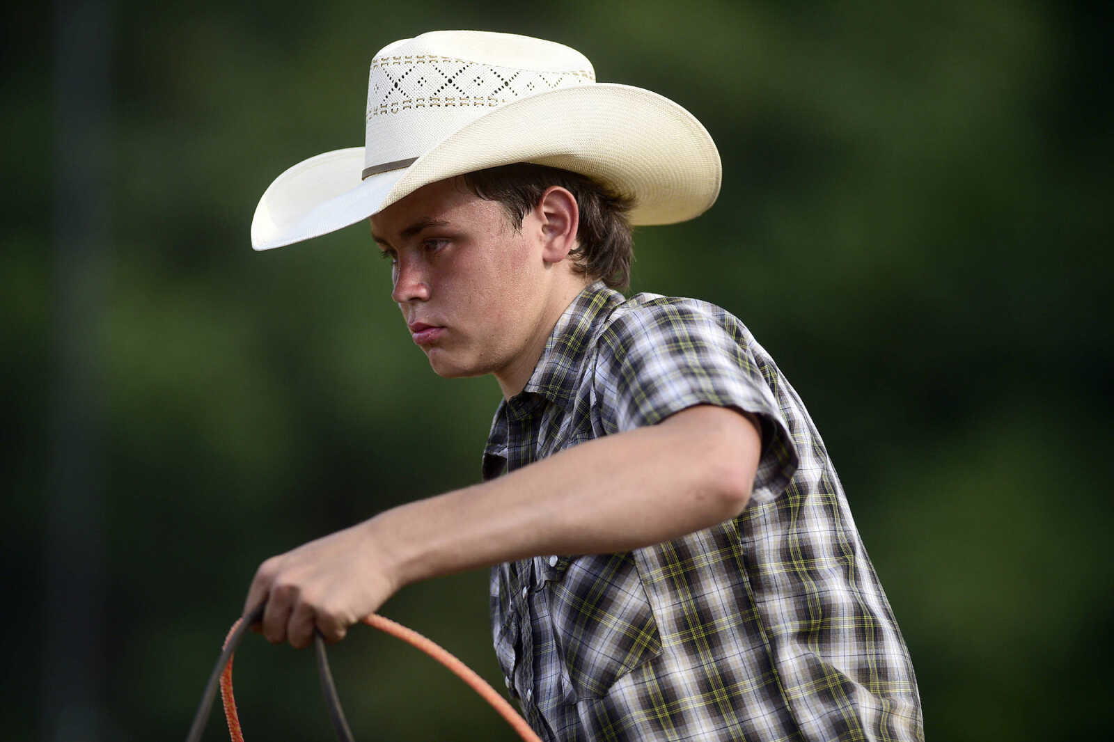 Team ropers Rylee Mills and Blane Maxwell