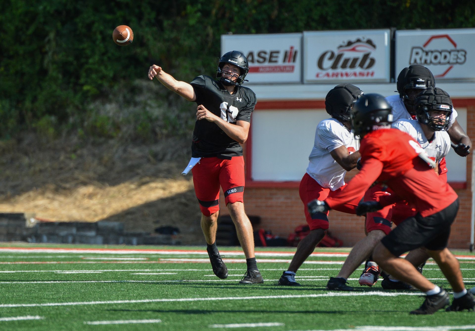 SEMO football scrimmage takeaways: Secondary has great day, O-Line kee...