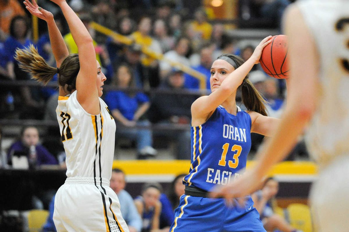 Class 1 sectional girls basketball - Oran vs. Naylor