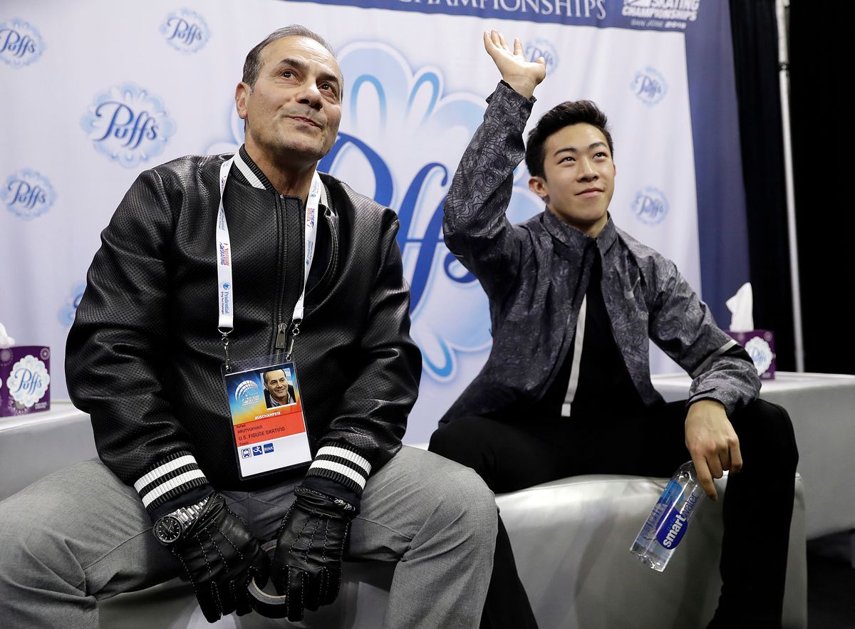 Olympic champion Nathan Chen, Rafael Arutyunyan to be induct...