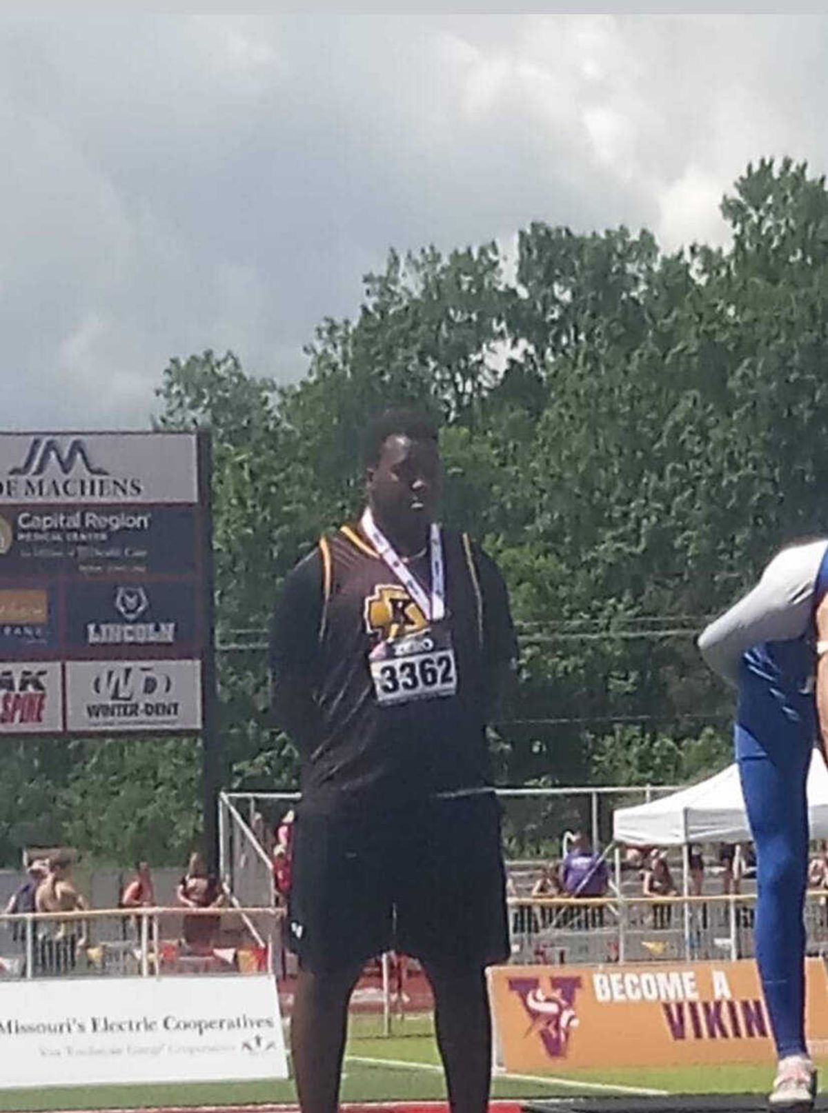 Kevin Thompson earns bronze at state championship