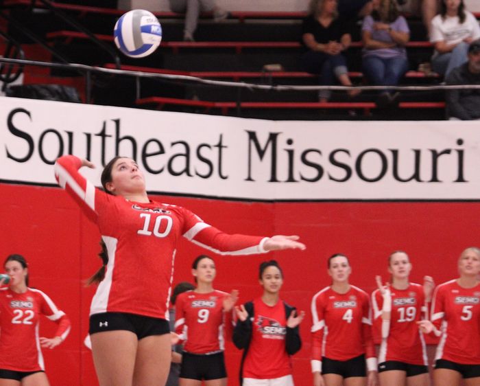 SEMO volleyball rebounds with dominant win over Murray State