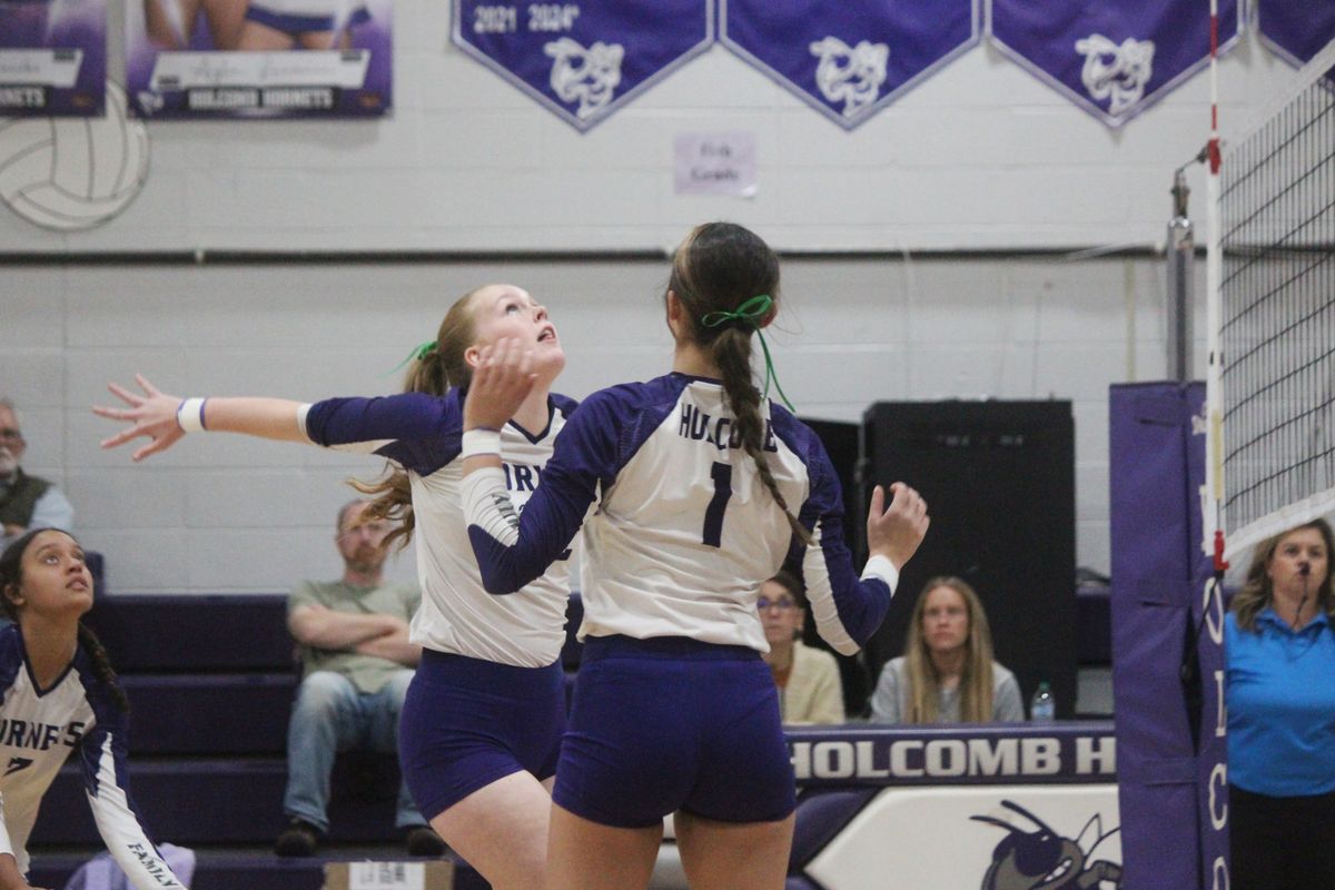 Holcomb's Gurley and Hodges reach volleyball milestones amid...