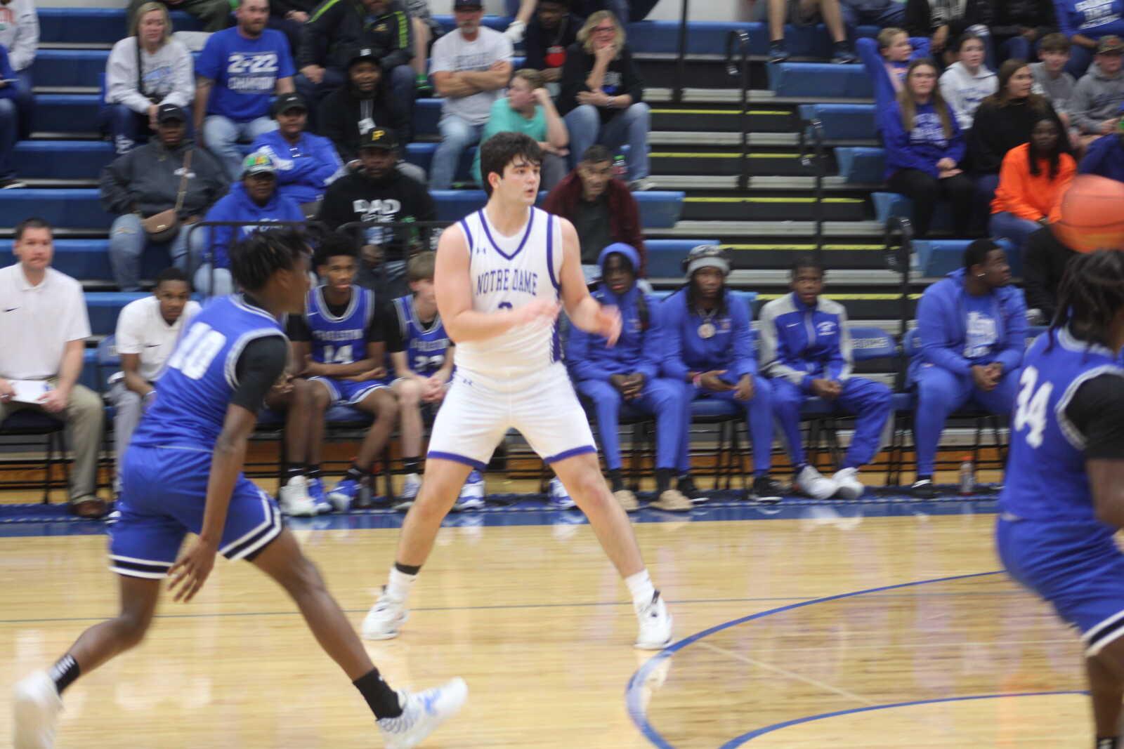 Charleston’s speed, physicality too much for Notre Dame