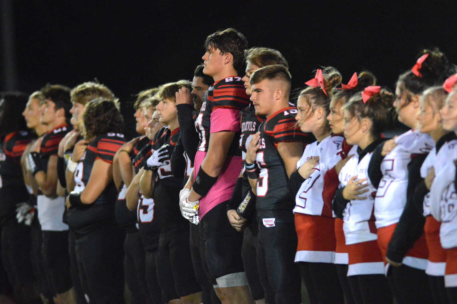 Chaffee senior Blake Yarbro stands tall among the pack