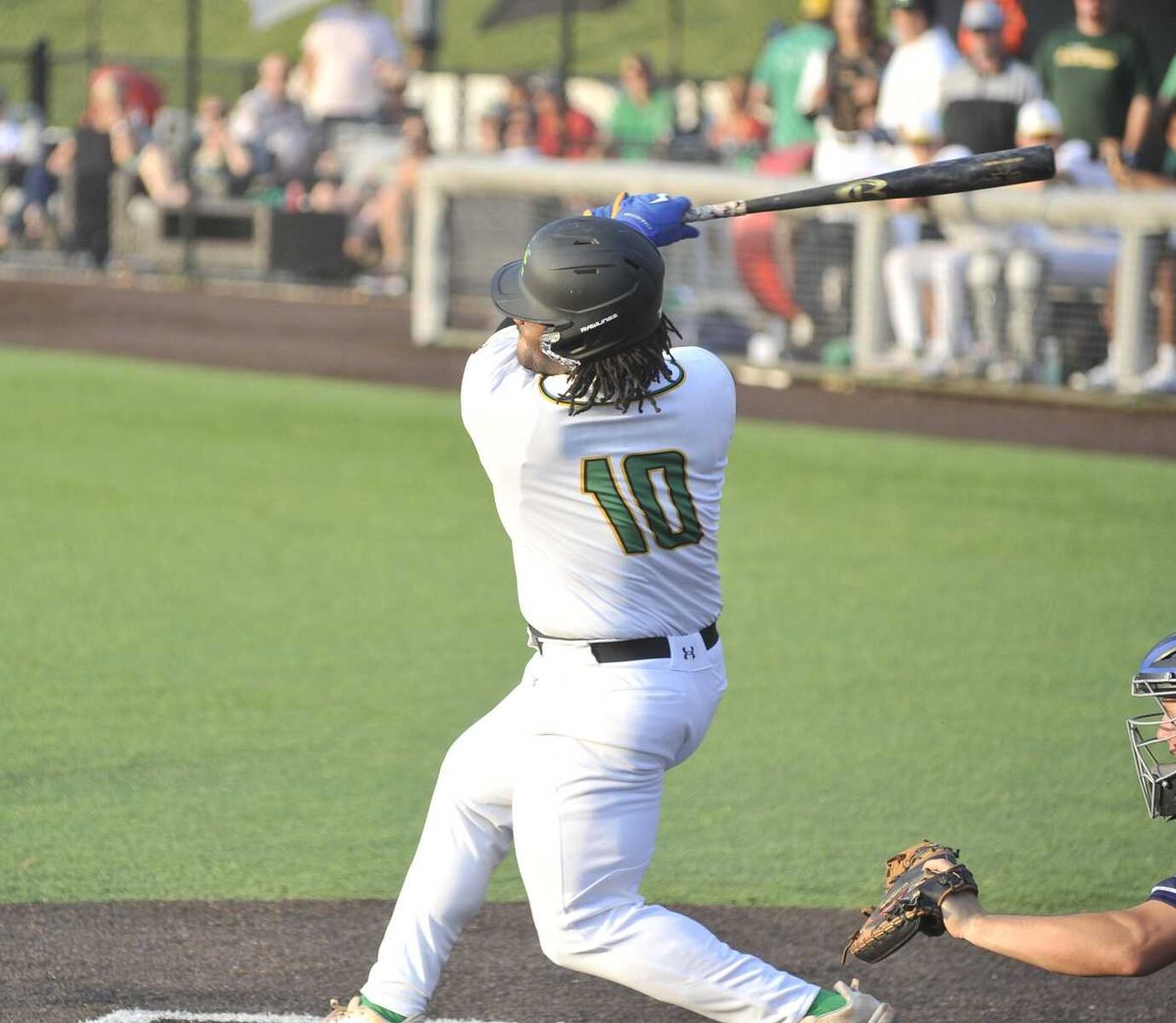 Former Malden baseball star does what he does with Catfish, hit and wi...