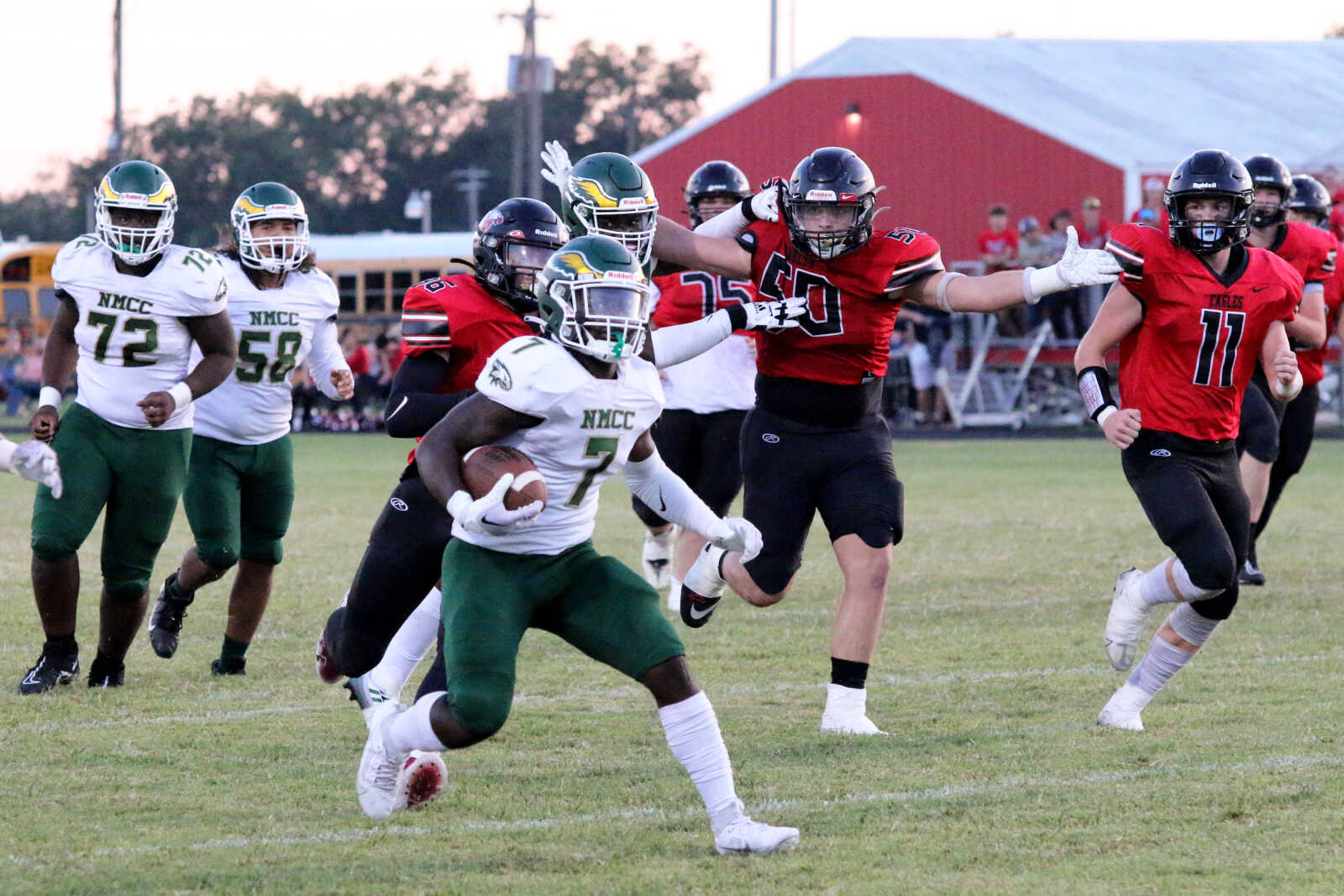 Football: NMCC at East Prairie