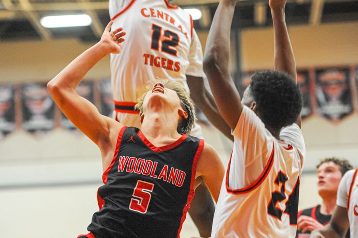 Photo gallery: Cape Central vs. Woodland boys basketball, Jan. 16