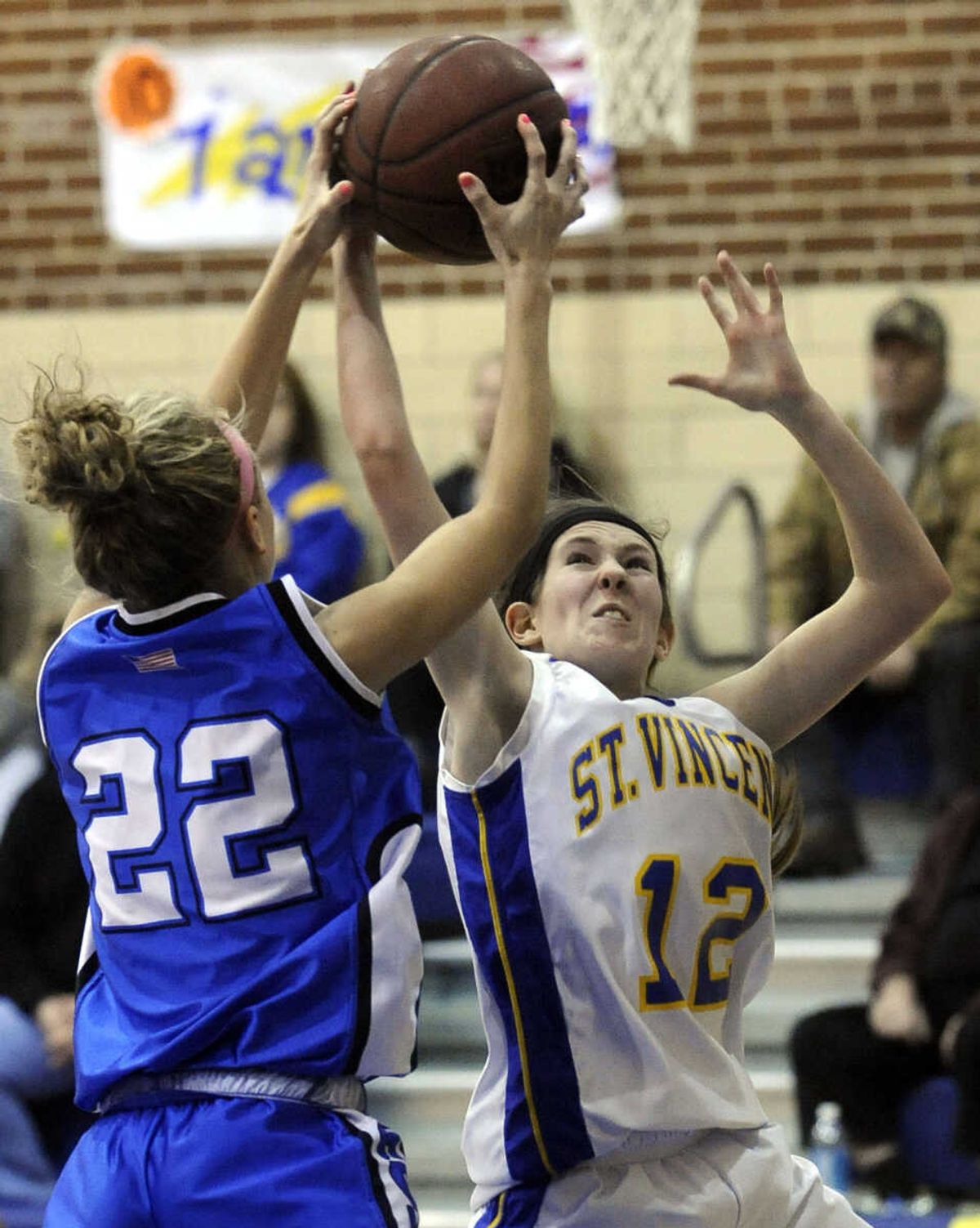St. Vincent vs. Oran girls basketball