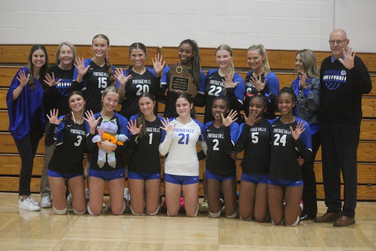 Portageville Bulldogs clinch fifth straight district title with sweep ...