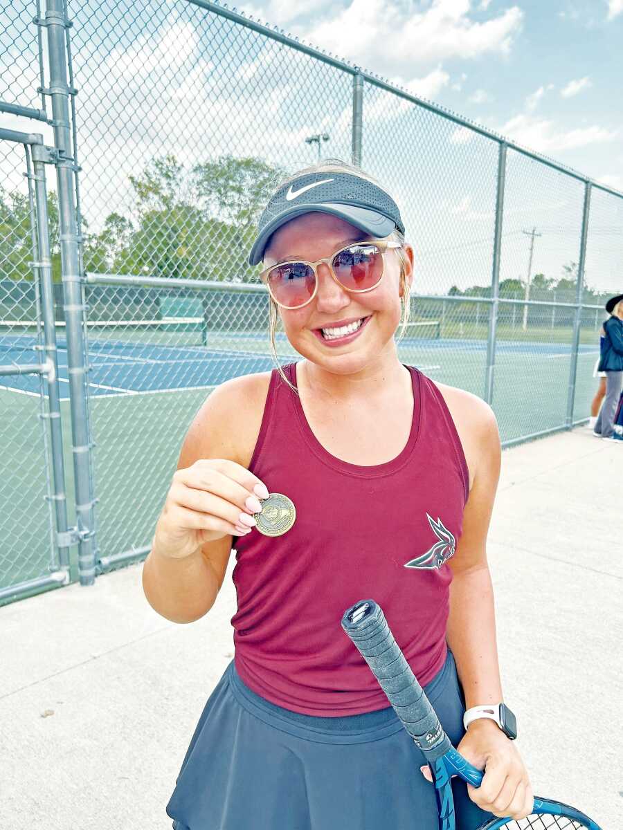 PB’s Booker repeats as district singles champ