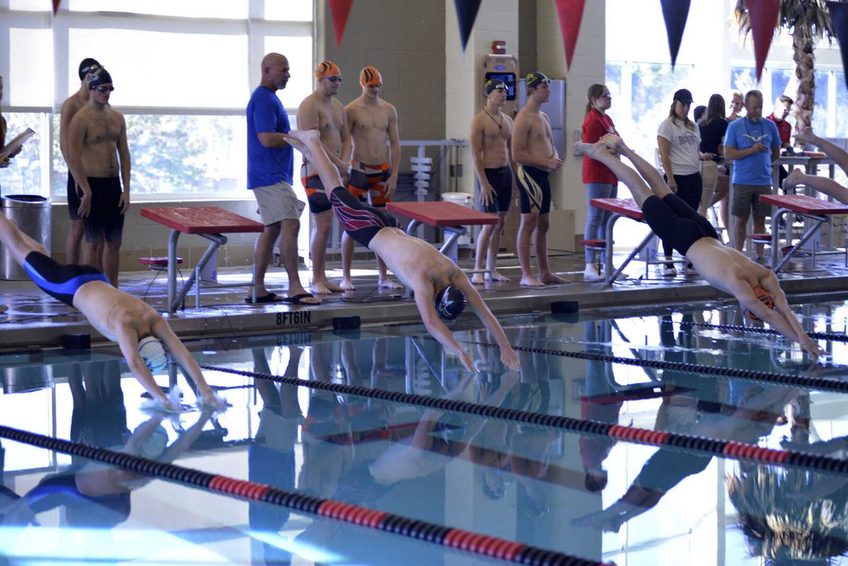 Boys' Swimming: Rec Relays