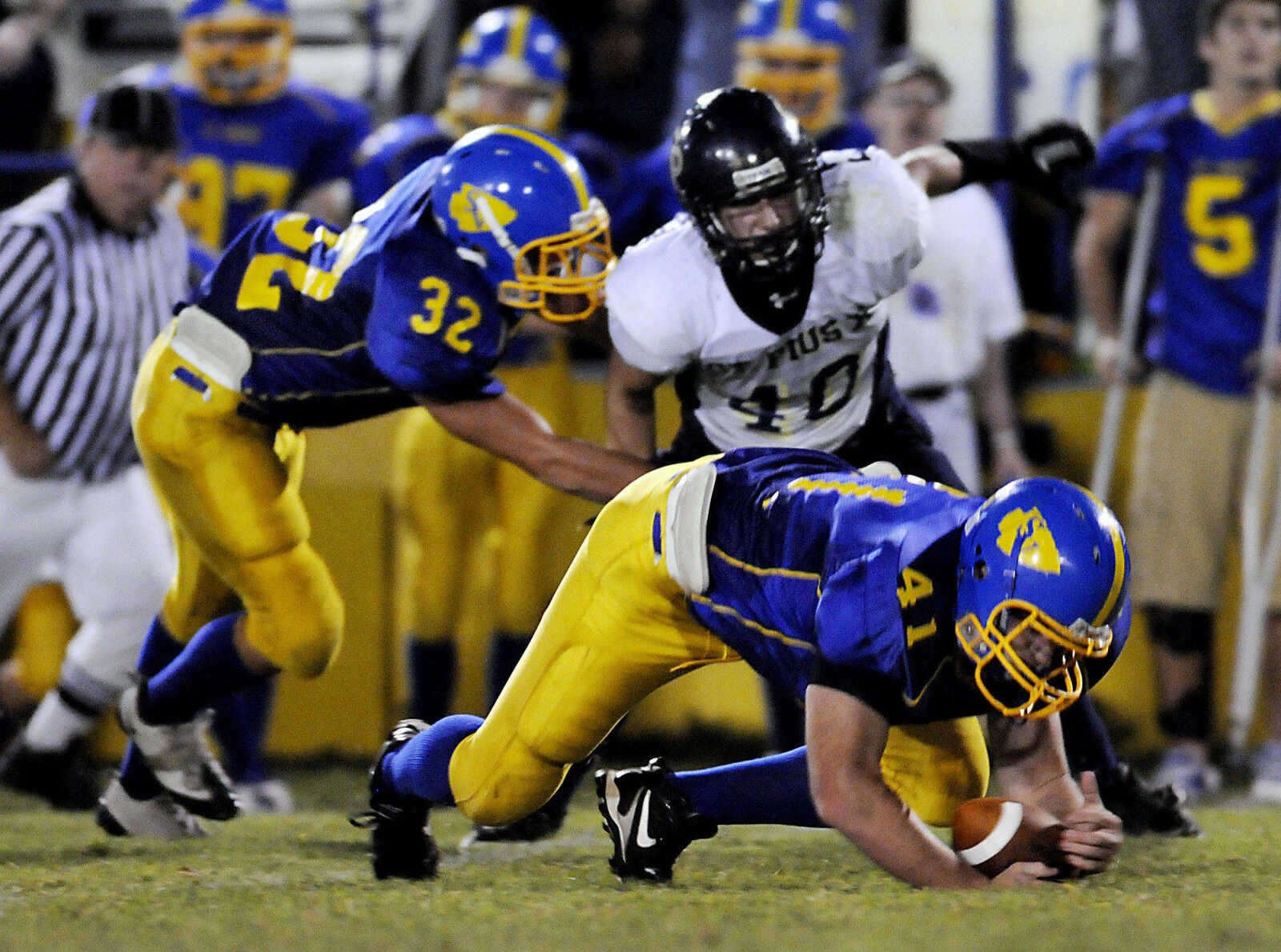St. Vincent vs. St. Pius football