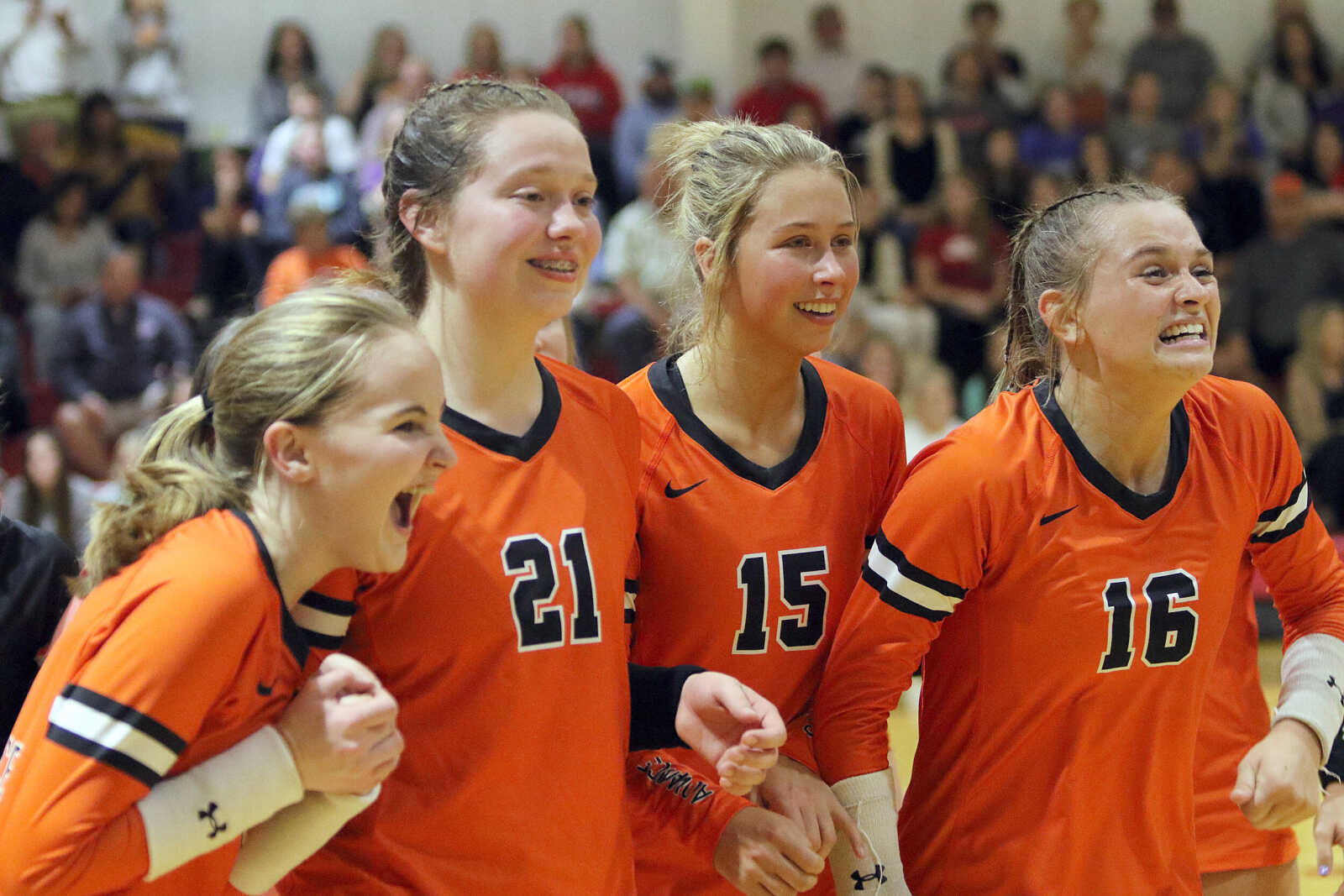 C1D3 Volleyball championship game: Advance v. Bell City