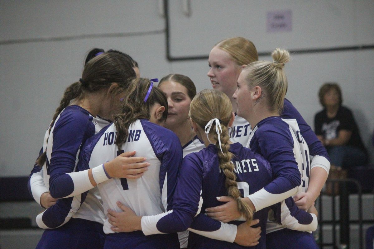 Photo gallery: Holcomb Hornets beat Hayti in straight sets