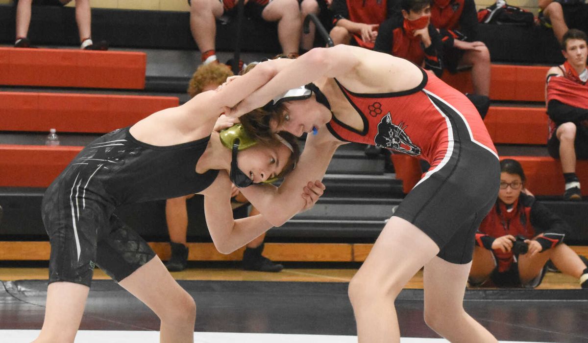 Dexter wrestling senior night