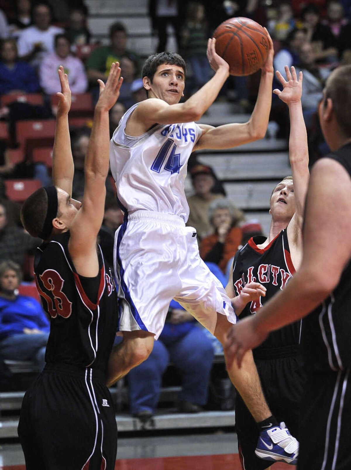 Oak Ridge vs. Bell City basketball