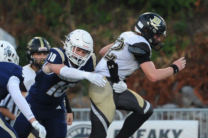Saxony football's home debut ends in stifling win over Doniphan