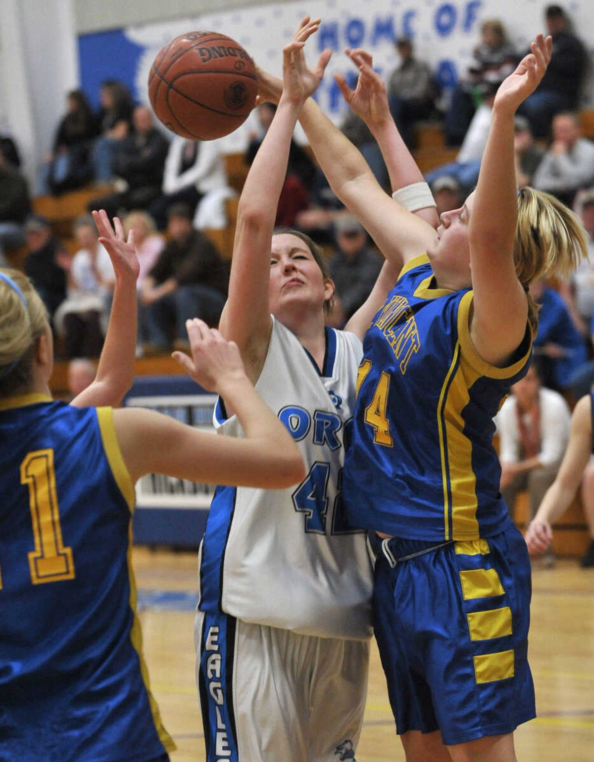 Oran vs. St. Vincent girls basketball