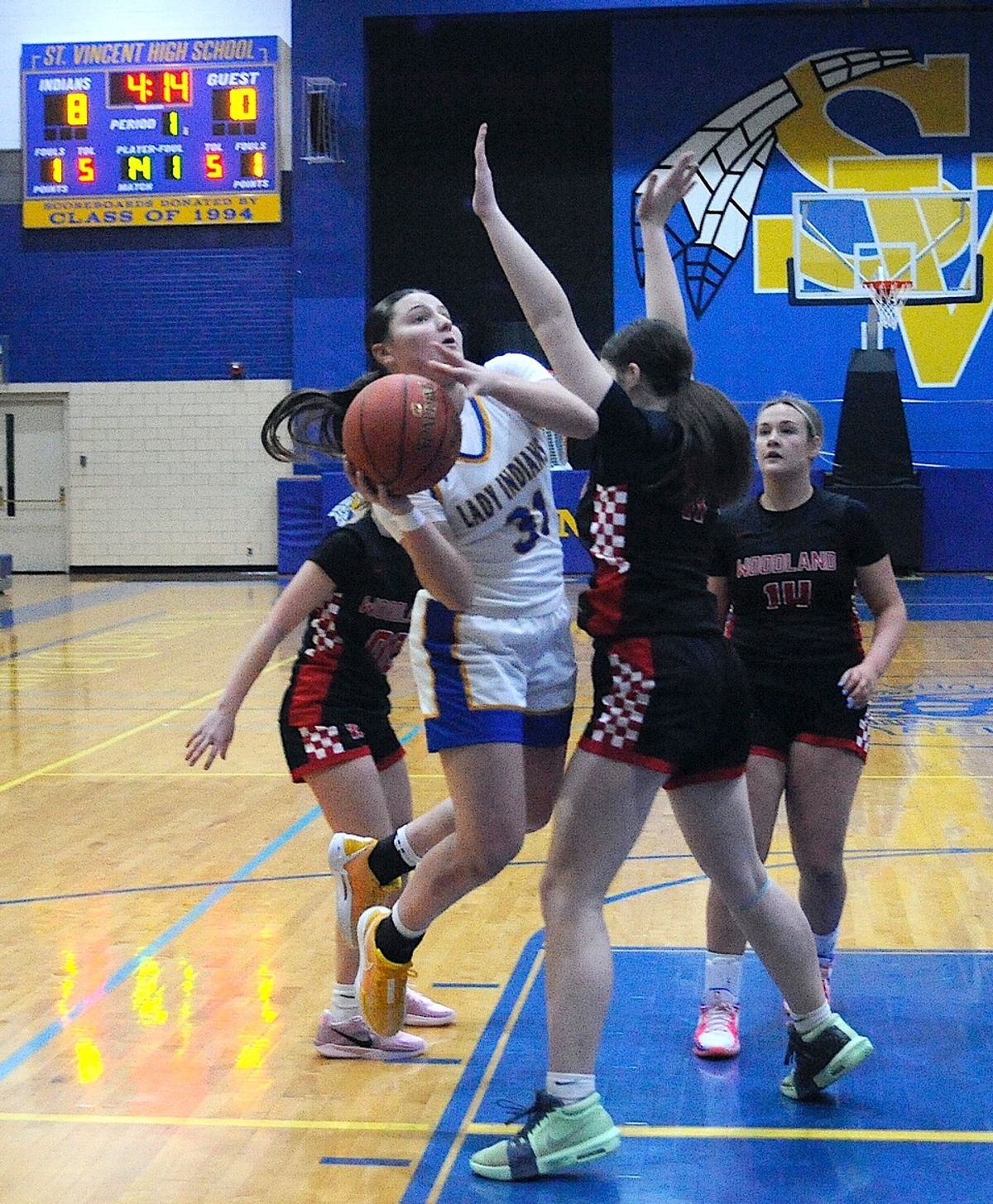 St. Vincent's dominant second half secures victory over Woodland