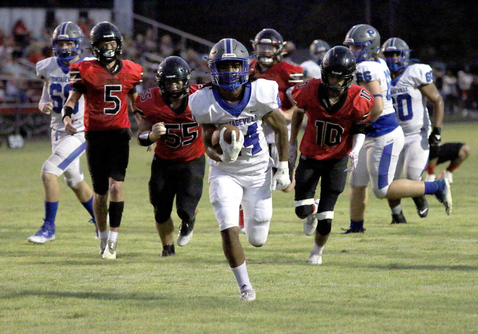 Portageville leaves no doubt with 72-20 win at East Prairie