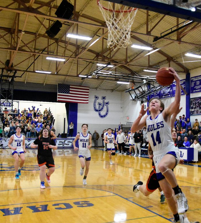 Photo gallery: Puxico vs. Bernie boys basketball, Jan. 23