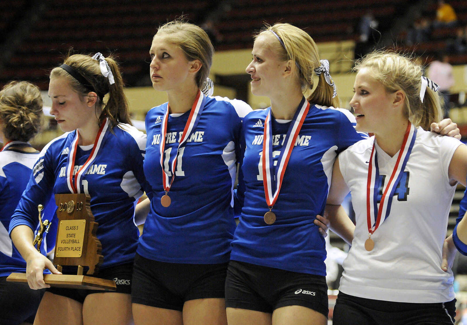 Notre Dame volleyball - Class 3 state finals