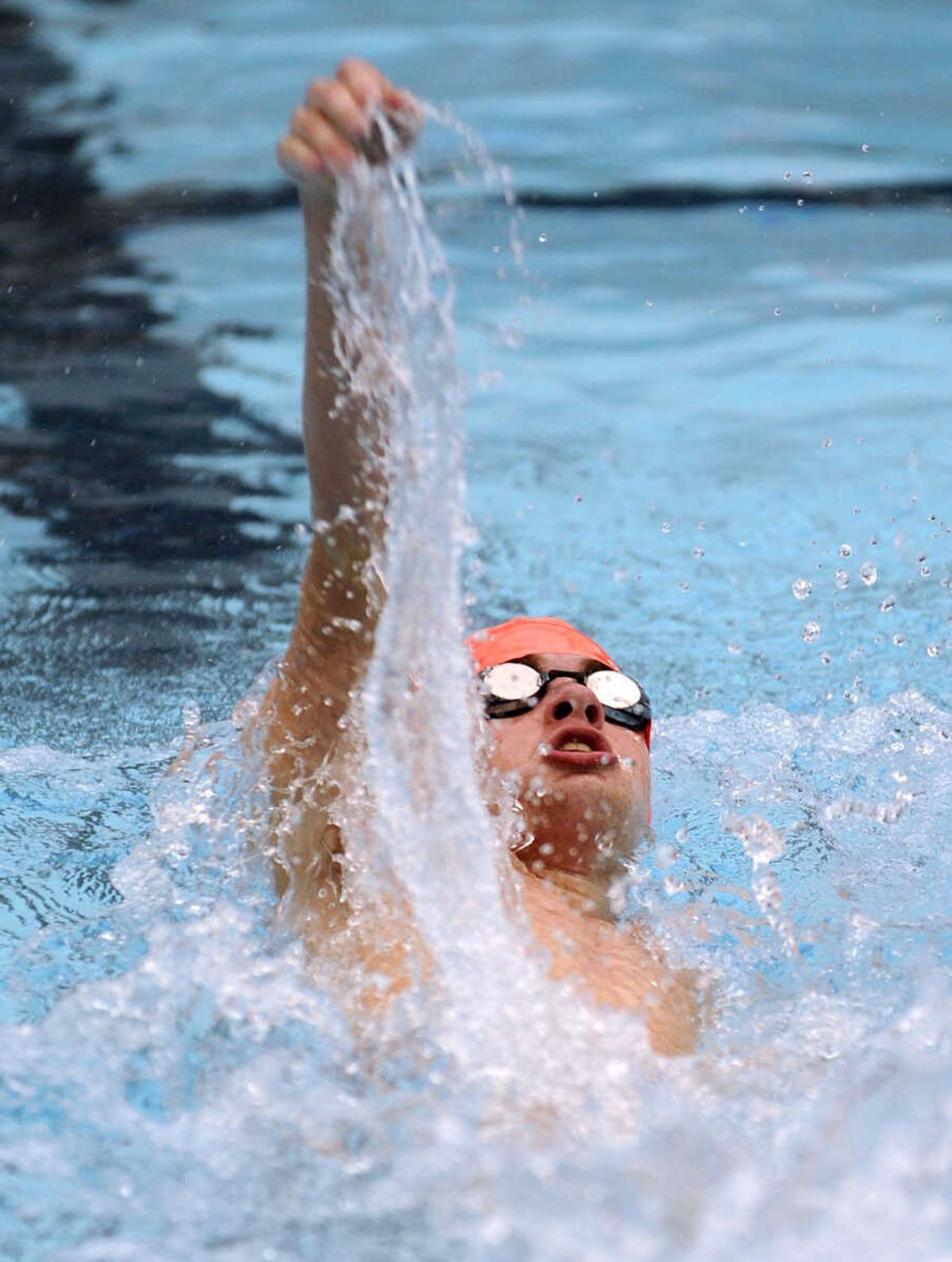 Cape Rock Invitational swimming