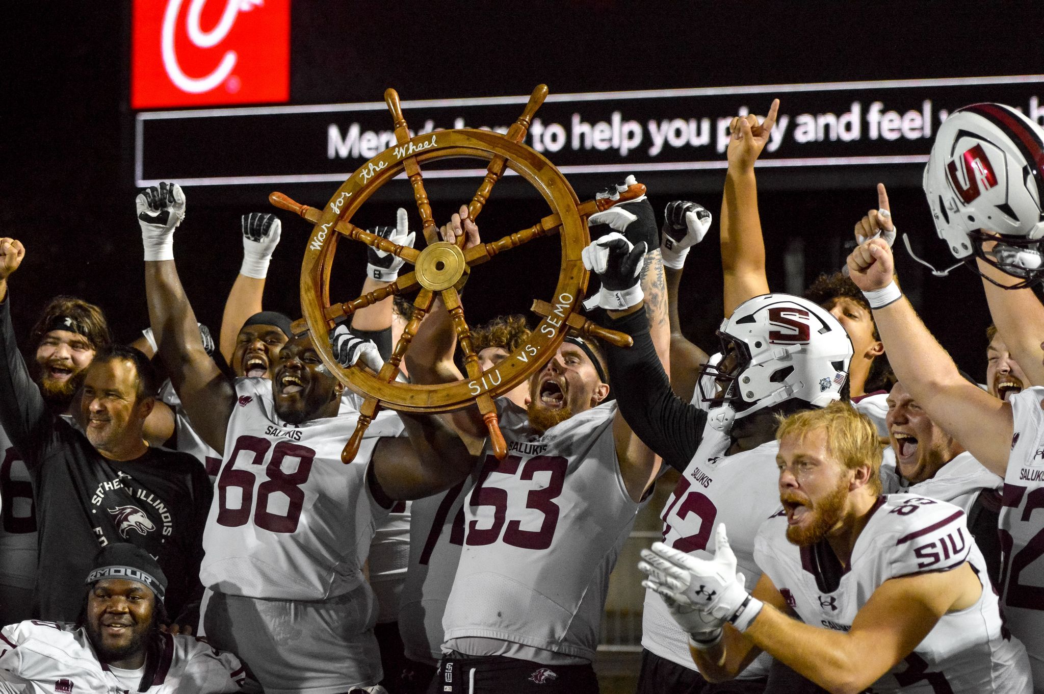 SIU cruises past SEMO, reclaims War for the Wheel trophy