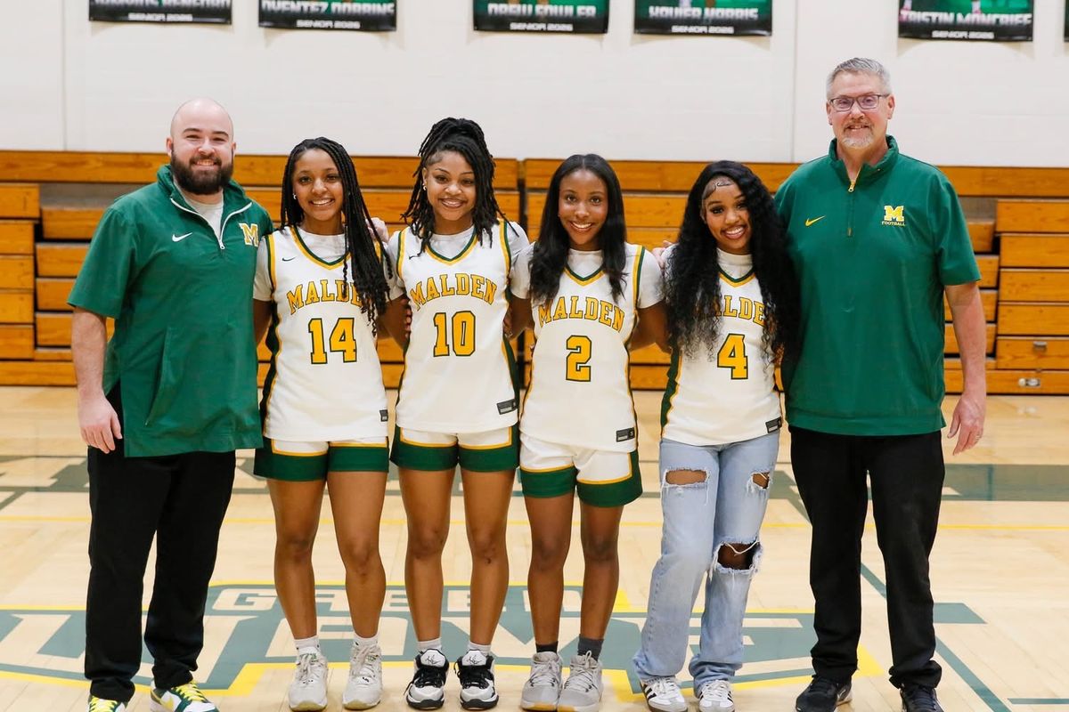 Photo gallery: Malden girls honor their four seniors