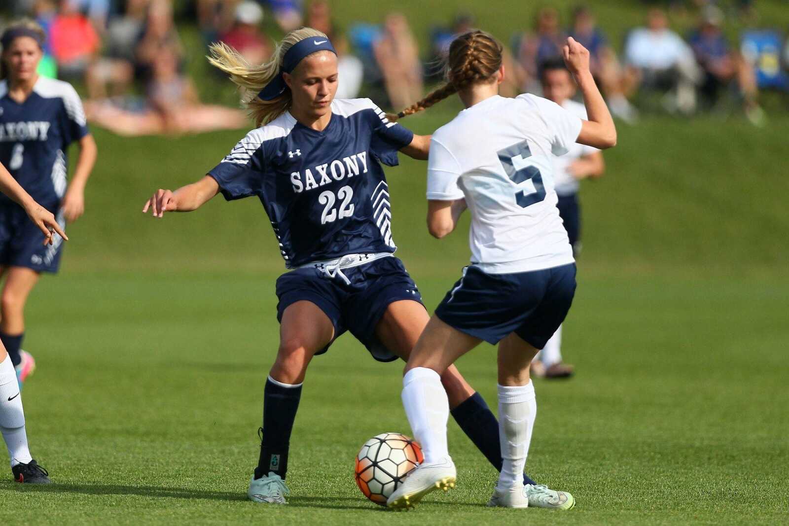 Class 1 girls soccer quarterfinal - Saxony Lutheran vs. Principia