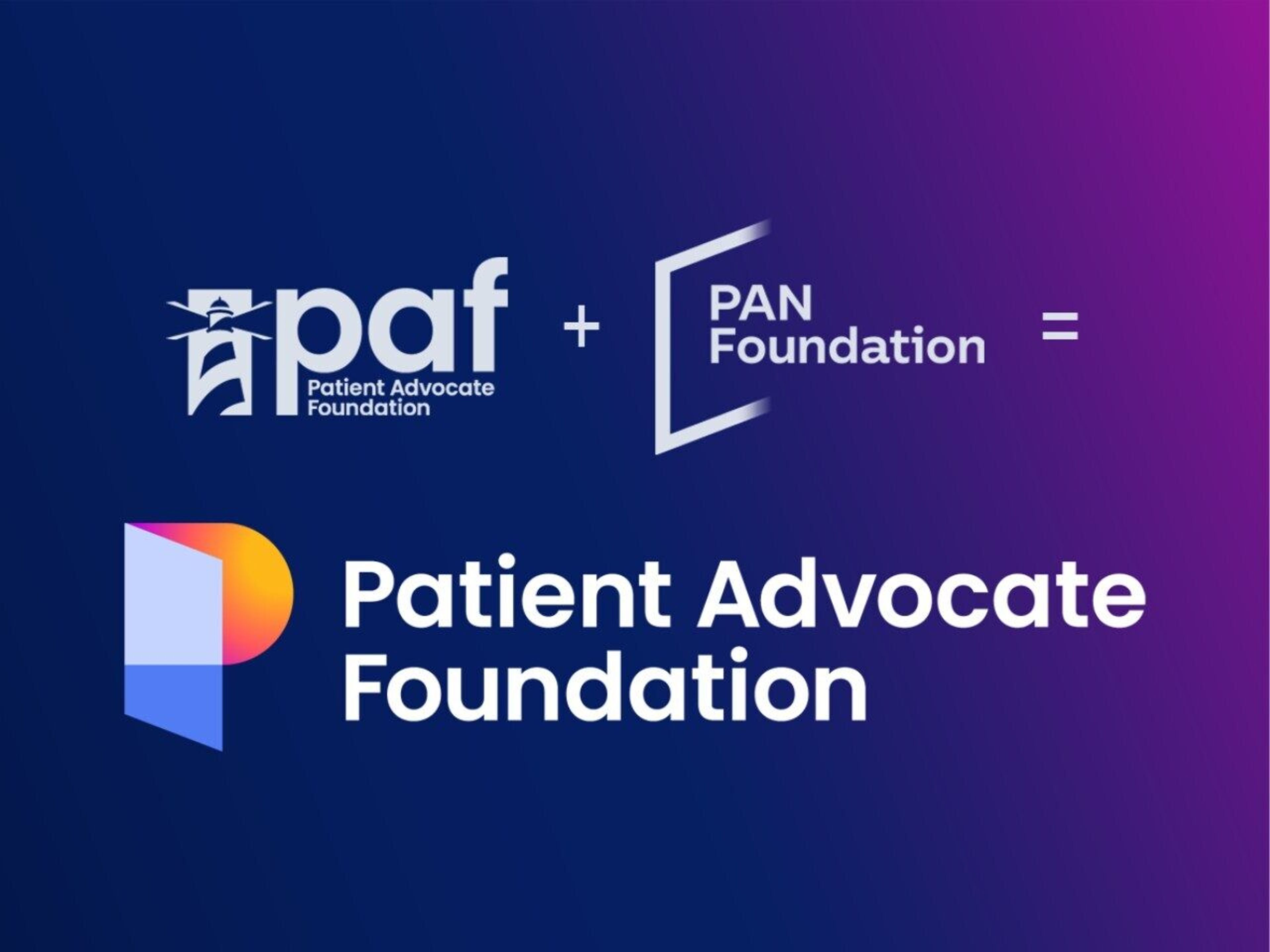 Patient Advocate Foundation and PAN Foundation Announce Merger to Crea...