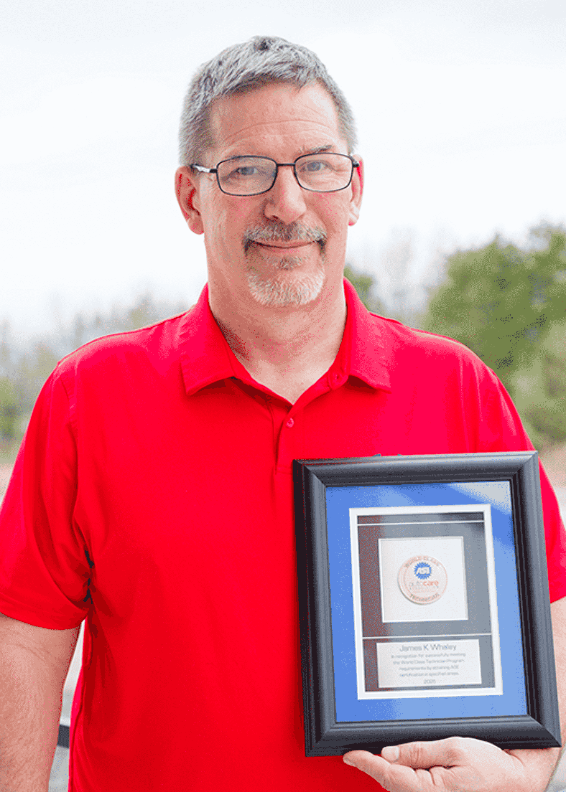 MAC's Whaley Joins Elite Ranks of ASE World Class Technicians