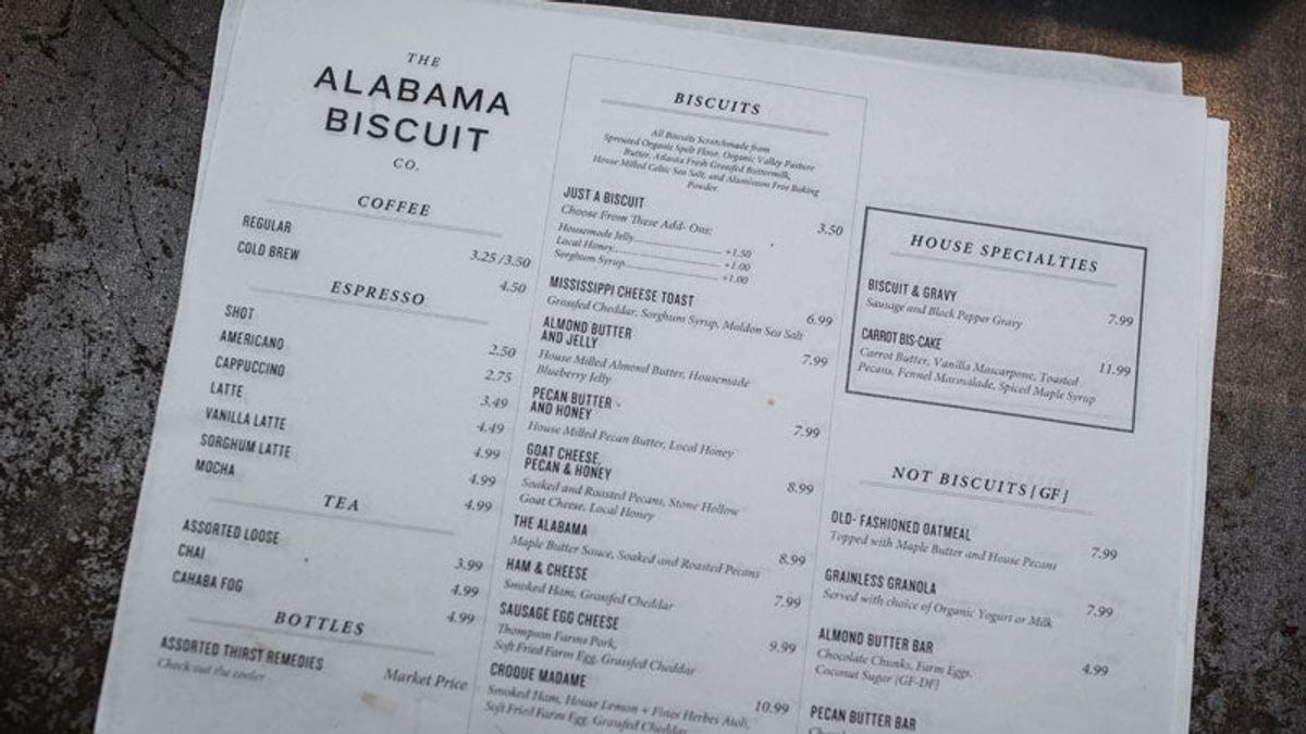 The ABCs of Alabama Biscuit Company