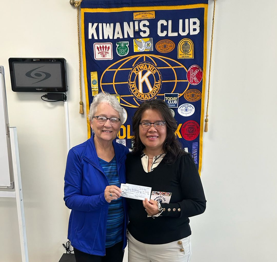 Golden K Kiwanis Club donates to STARS Mentoring Program