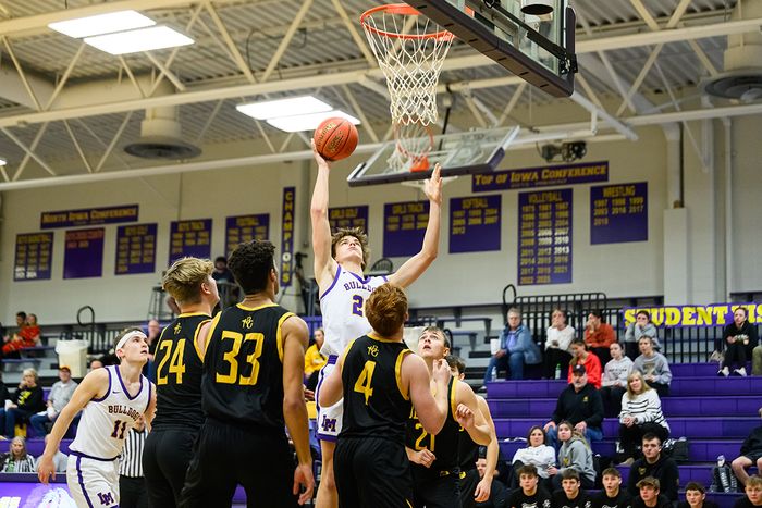 Lake Mills girls, boys fall to Algona Bishop Garrigan