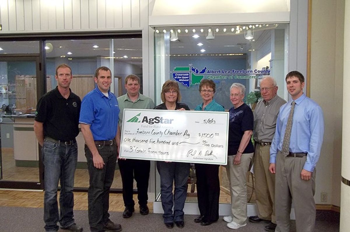 AgStar Financial Services donates to farm tours