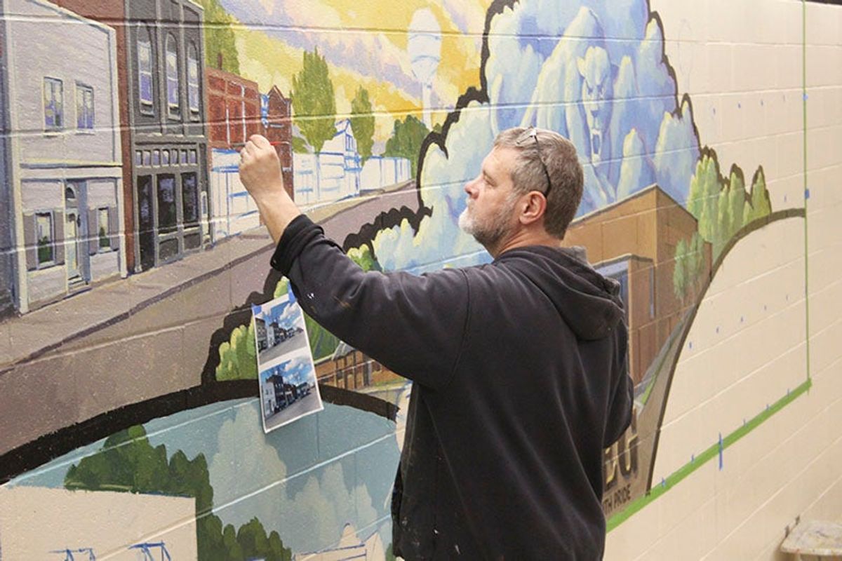 New NRHEG mural highlights communities in school district