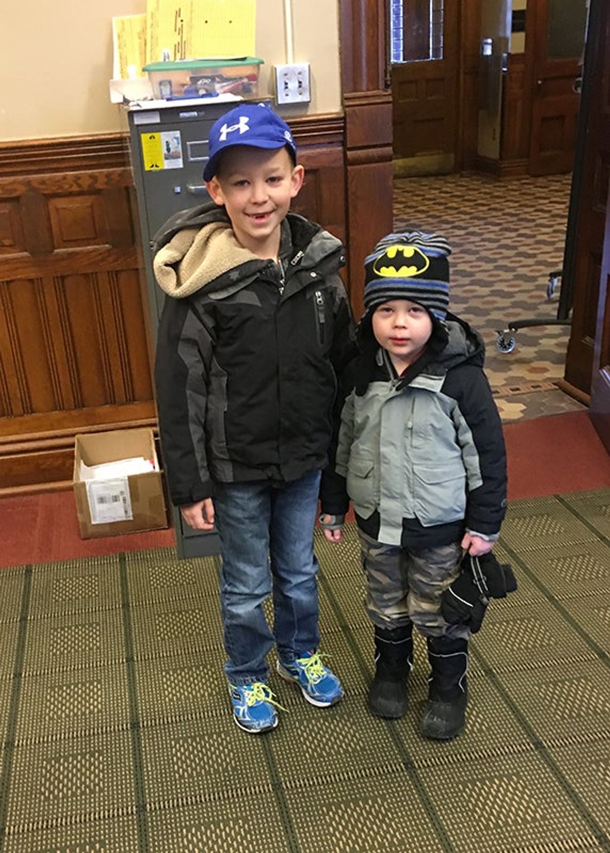 Boys make donation