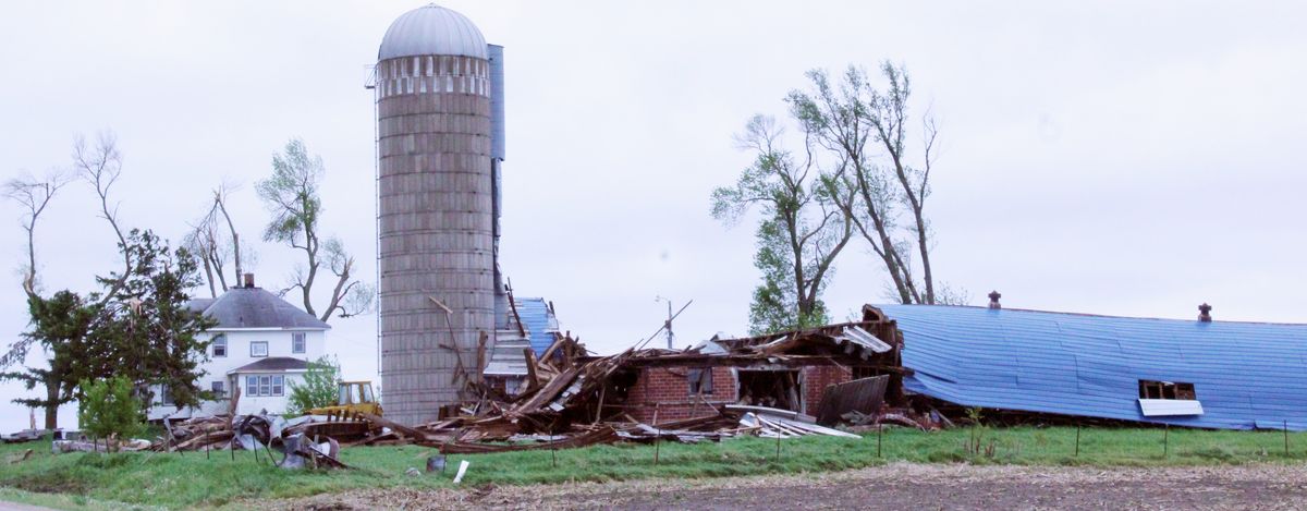 Tornadoes confirmed: Damage reported in Freeborn, Worth, Win...